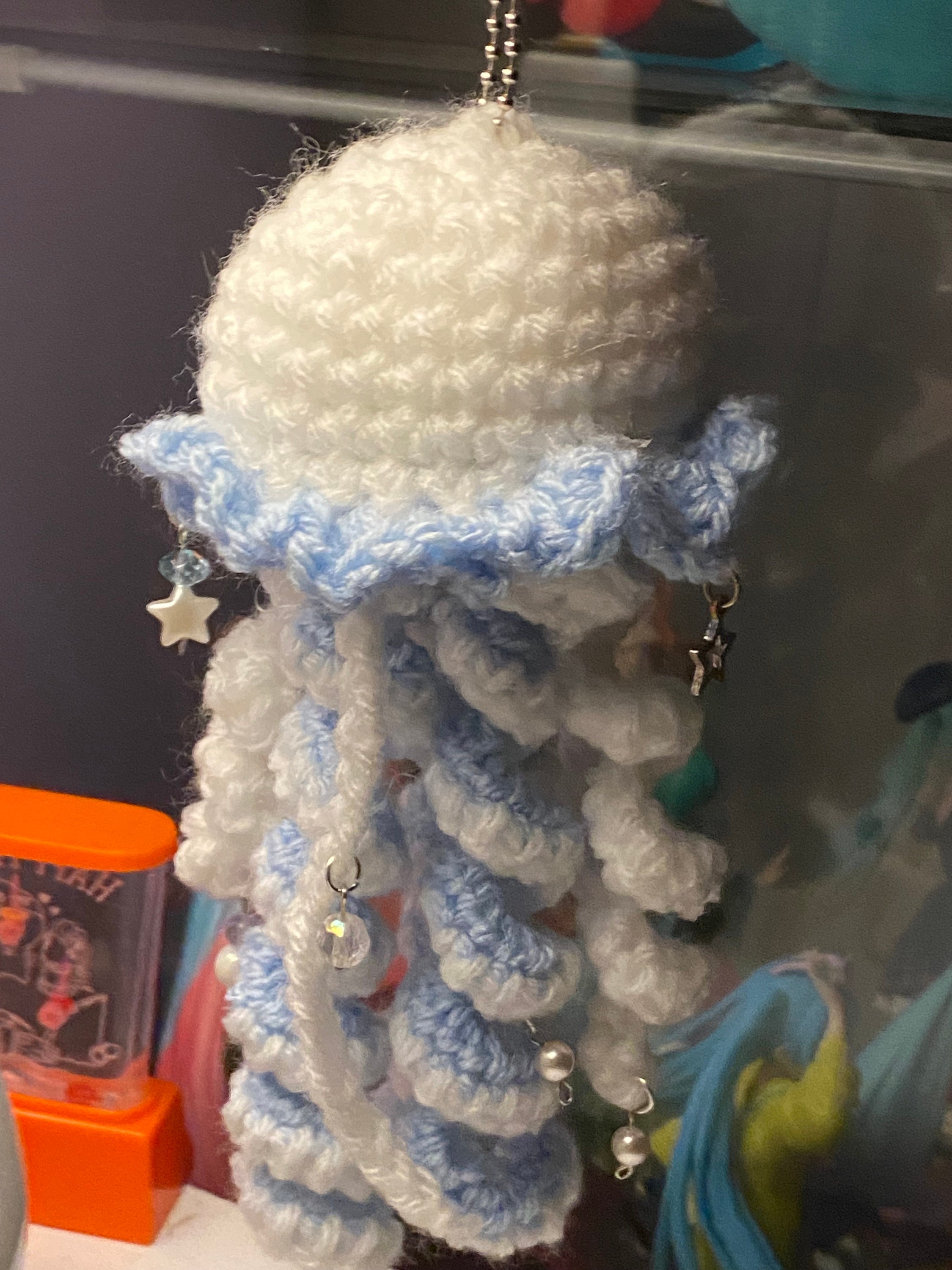 Jellyfish Keychain Crochet - Etsy