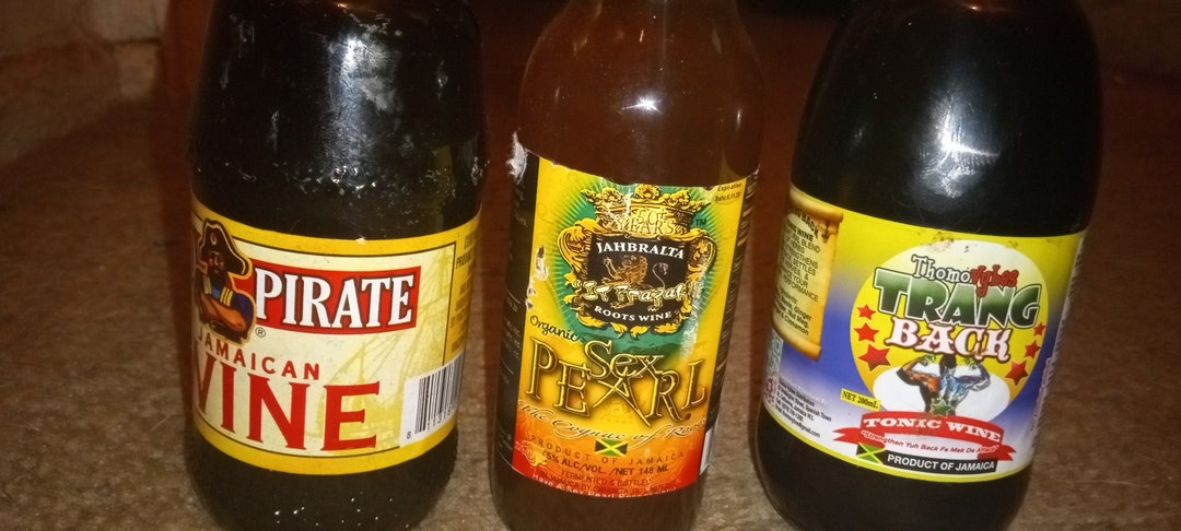 Jamaican Root Drink Pirate Wine, Cognac Sex Pearl, Trang Back Tonic ...
