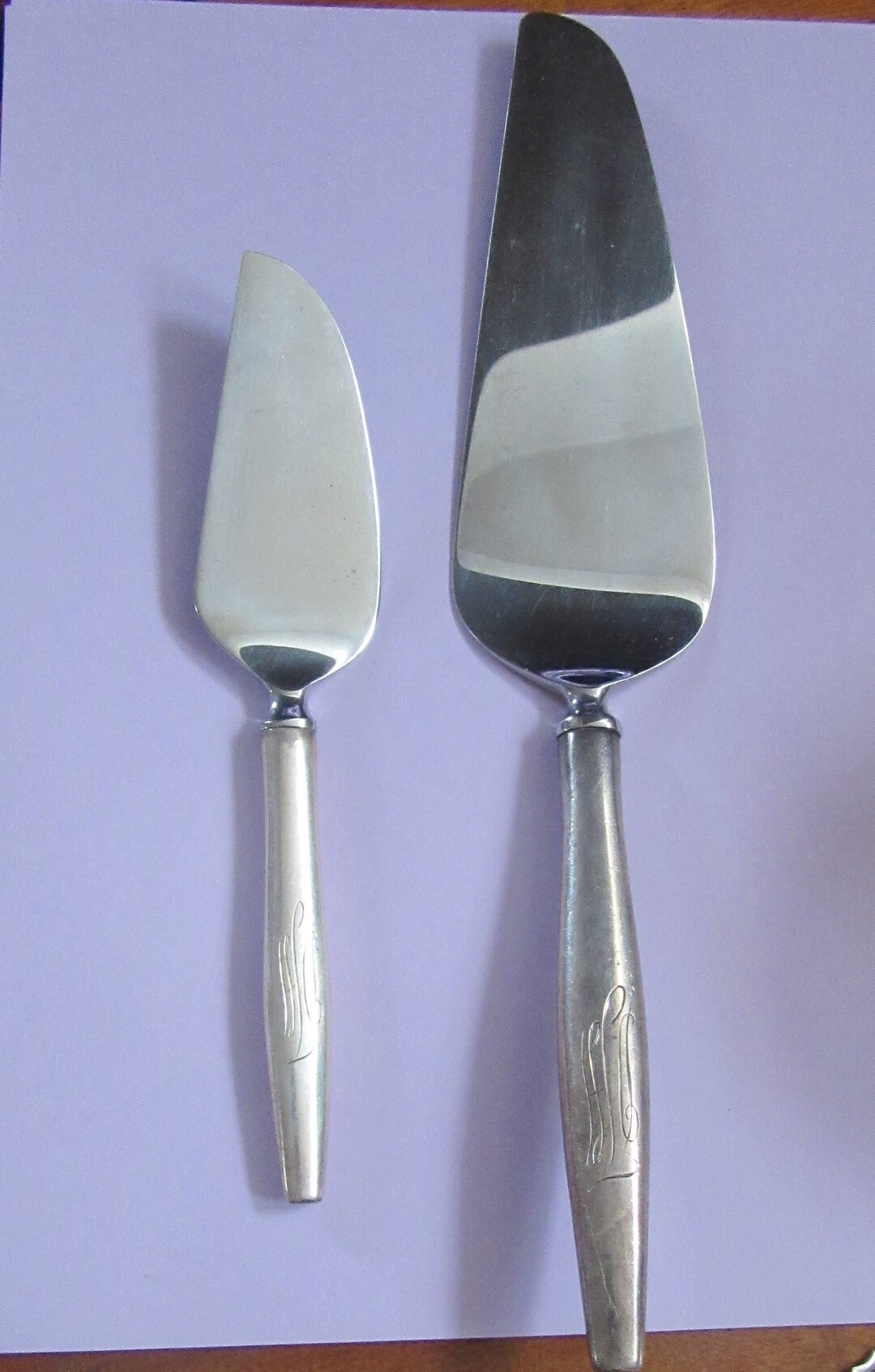 Set of Two S. Kirk and Son Sterling Silver Pie/cake Servers - Etsy