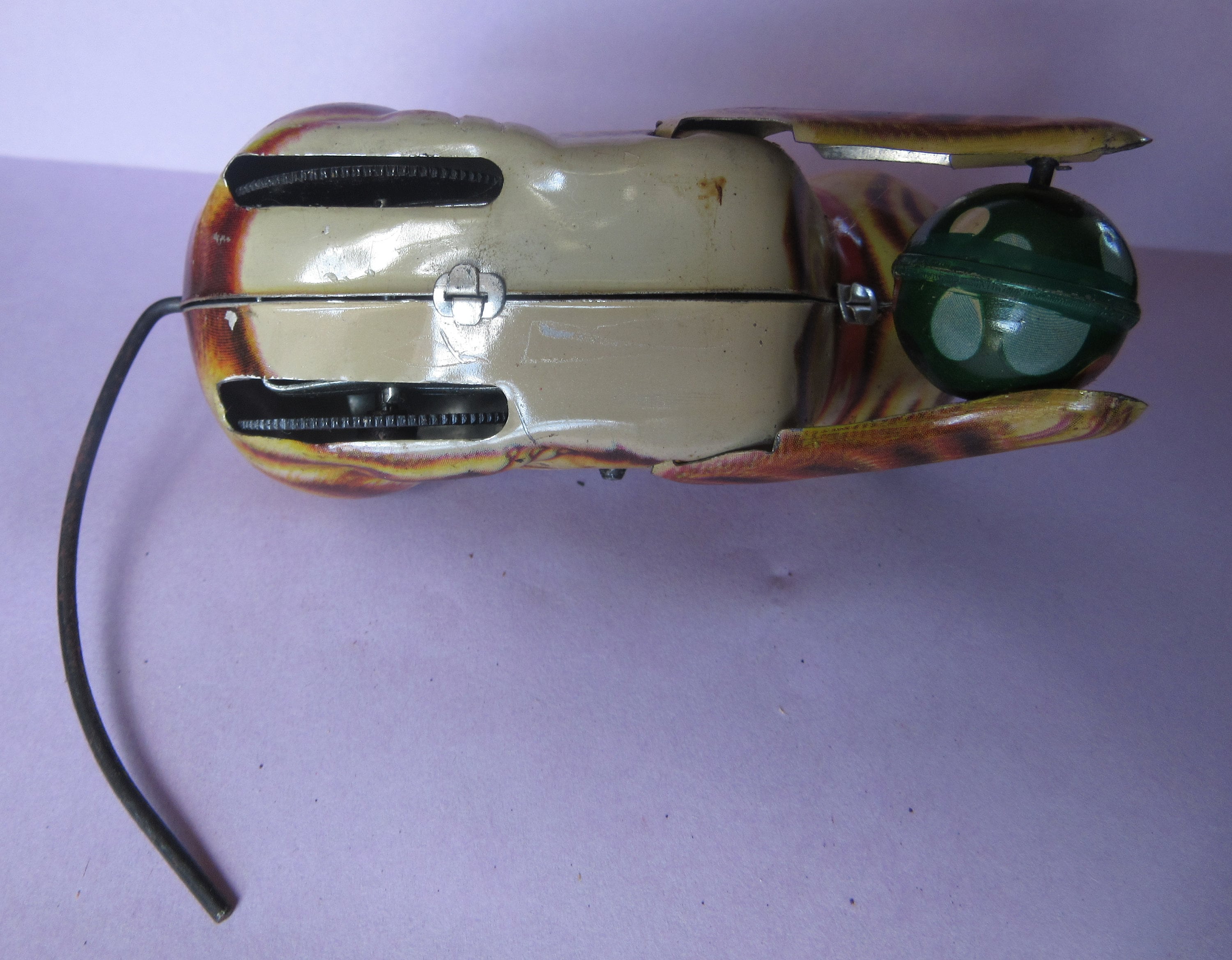 Vintage Tin Toy Working Wind up Cat With Ball Includes Key - Etsy