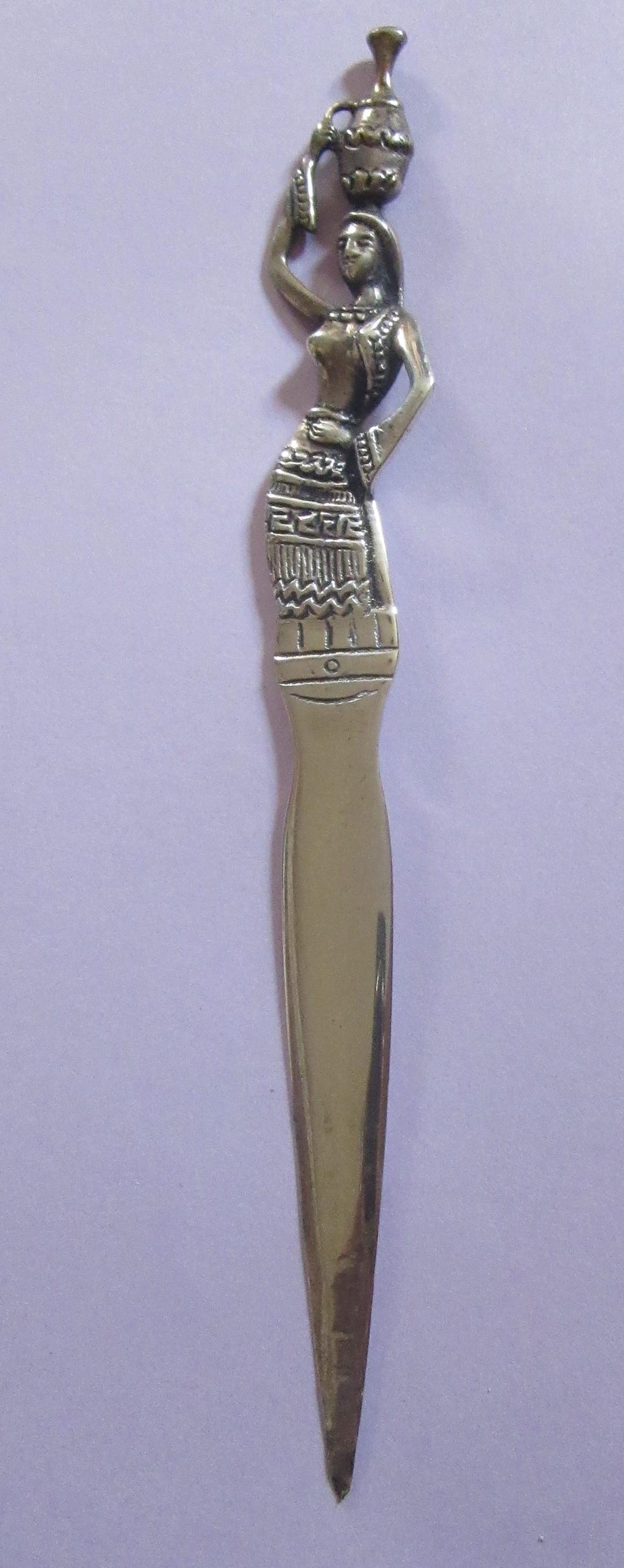 Vintage Decorative Silver Letter Opener, Antiques and Collectibles - Etsy