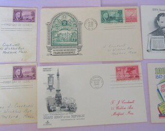 1940 First Day of Issue Stamps - Etsy