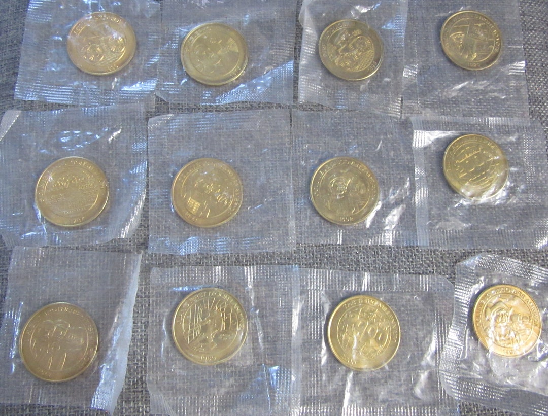 Set of Twelve (12) Sunoco Millennium Collectible Coins - Etsy
