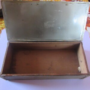 Vintage Etched Metal/wood Box, Home Decor, Gifts - Etsy