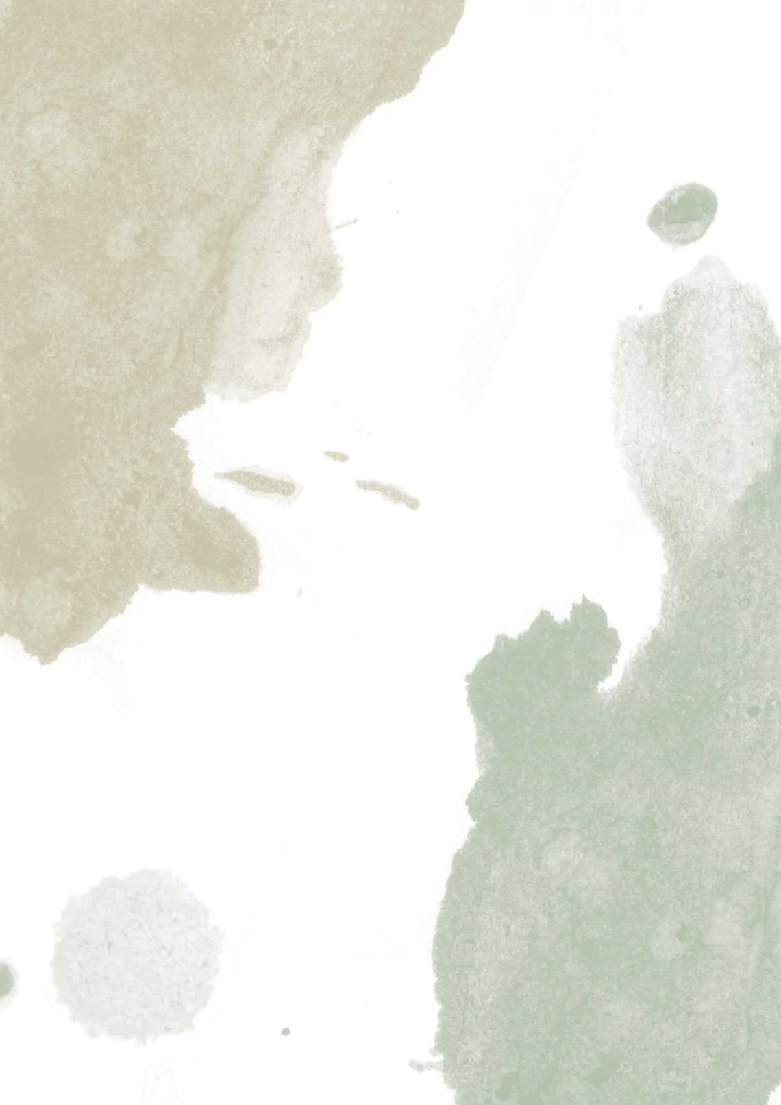 Sage Green Watercolor Digital Paper, Abstract Watercolor Pattern for ...