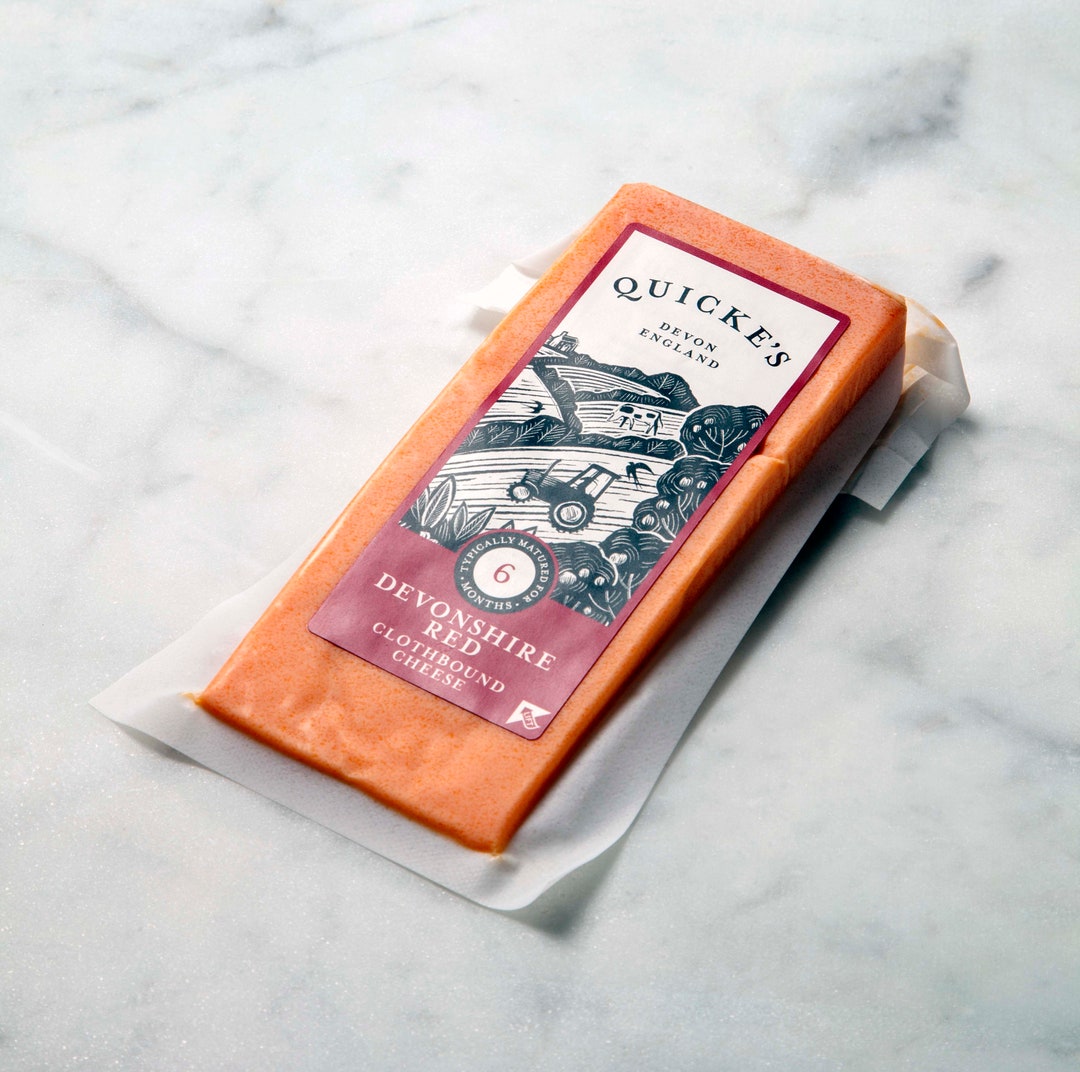 Quicke's Devon Red Cheddar - 150g - Etsy UK