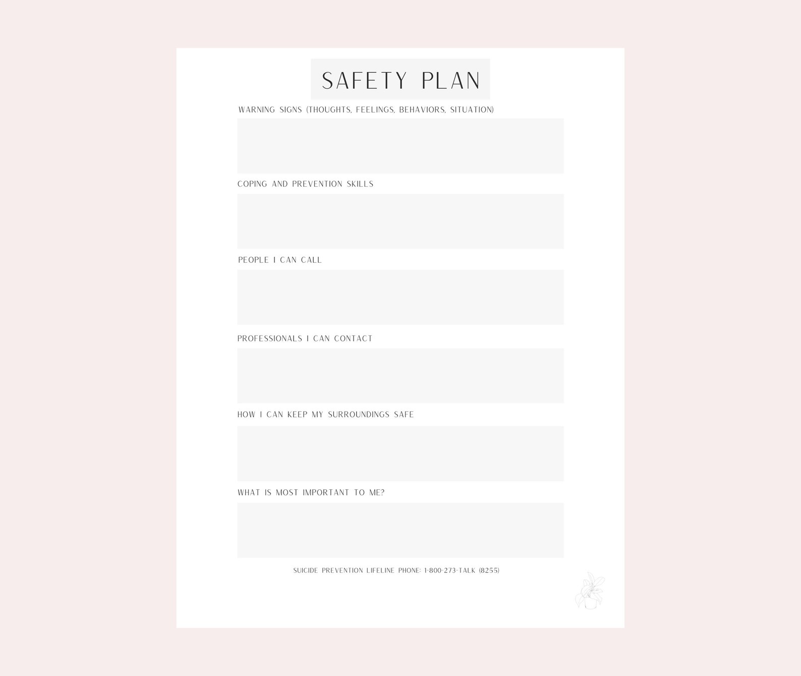 Assessment/mse/treatment Plan/safety Plan/progress Note Bundle for MFT ...