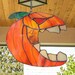 Stained Glass Halloween Pumpkin Suncatcher, Fall Suncatcher, Fall Decor ...