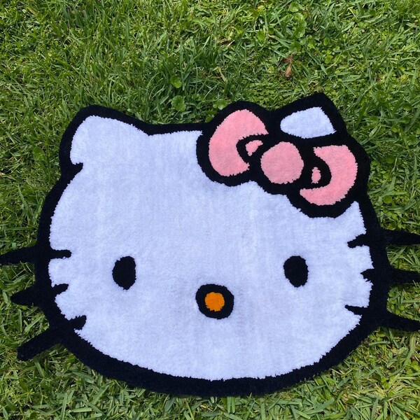 Hello Kittys Rug - Etsy