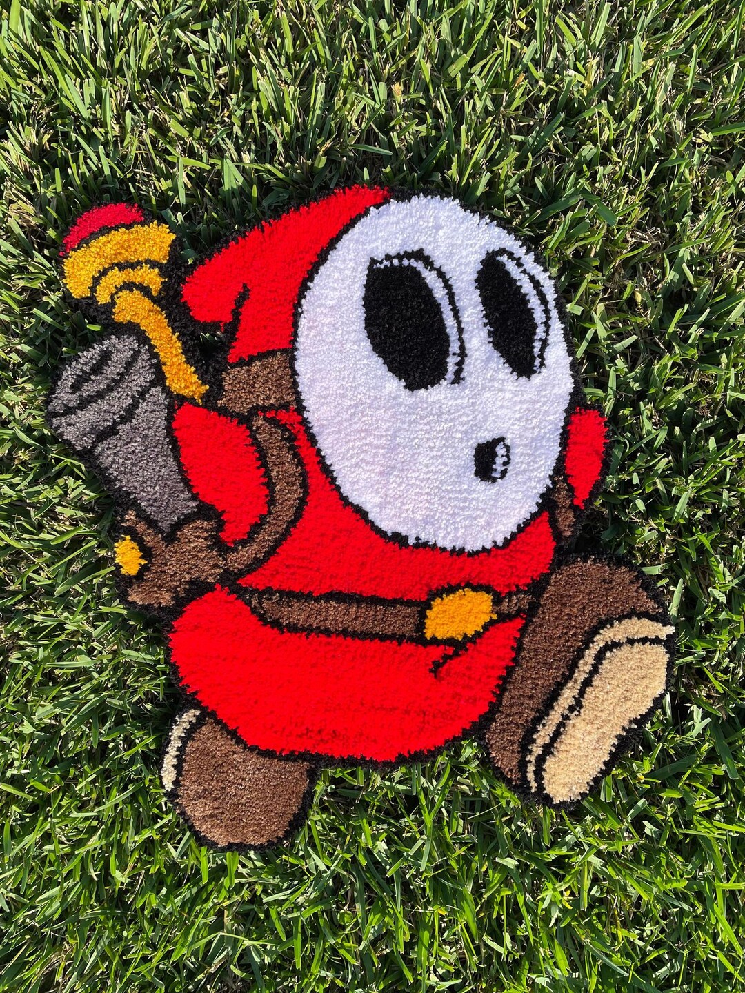 Shy Guy Rug - Etsy