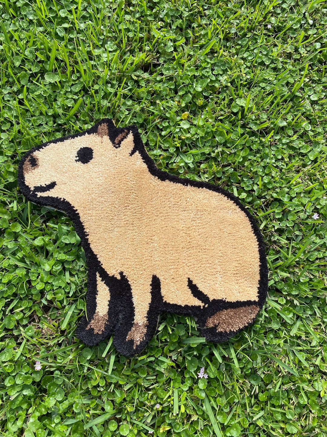 Capybara Rug - Etsy
