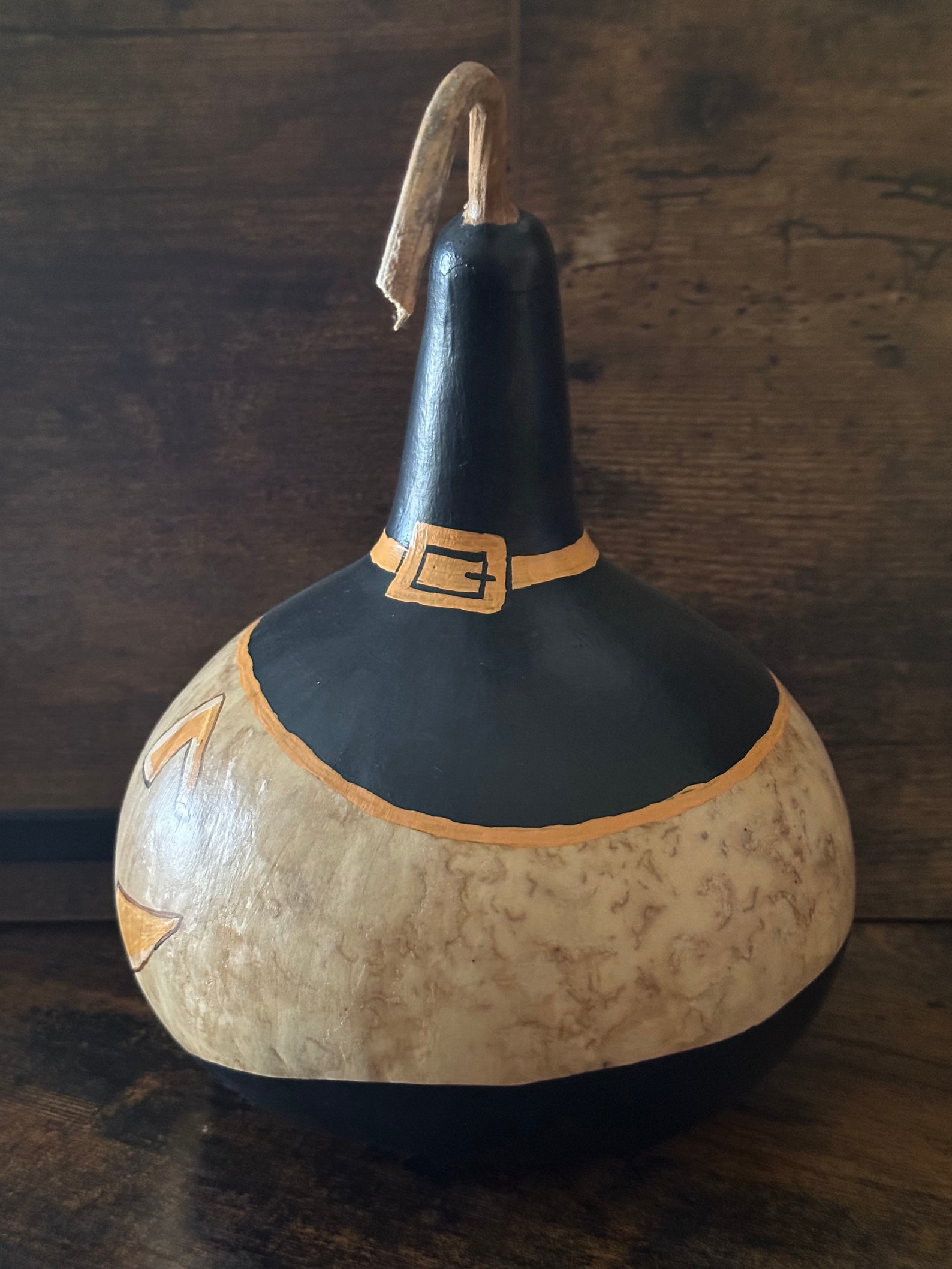 Halloween Gourd Ghost Decor Fall Decorations Upcycled One of a Kind ...