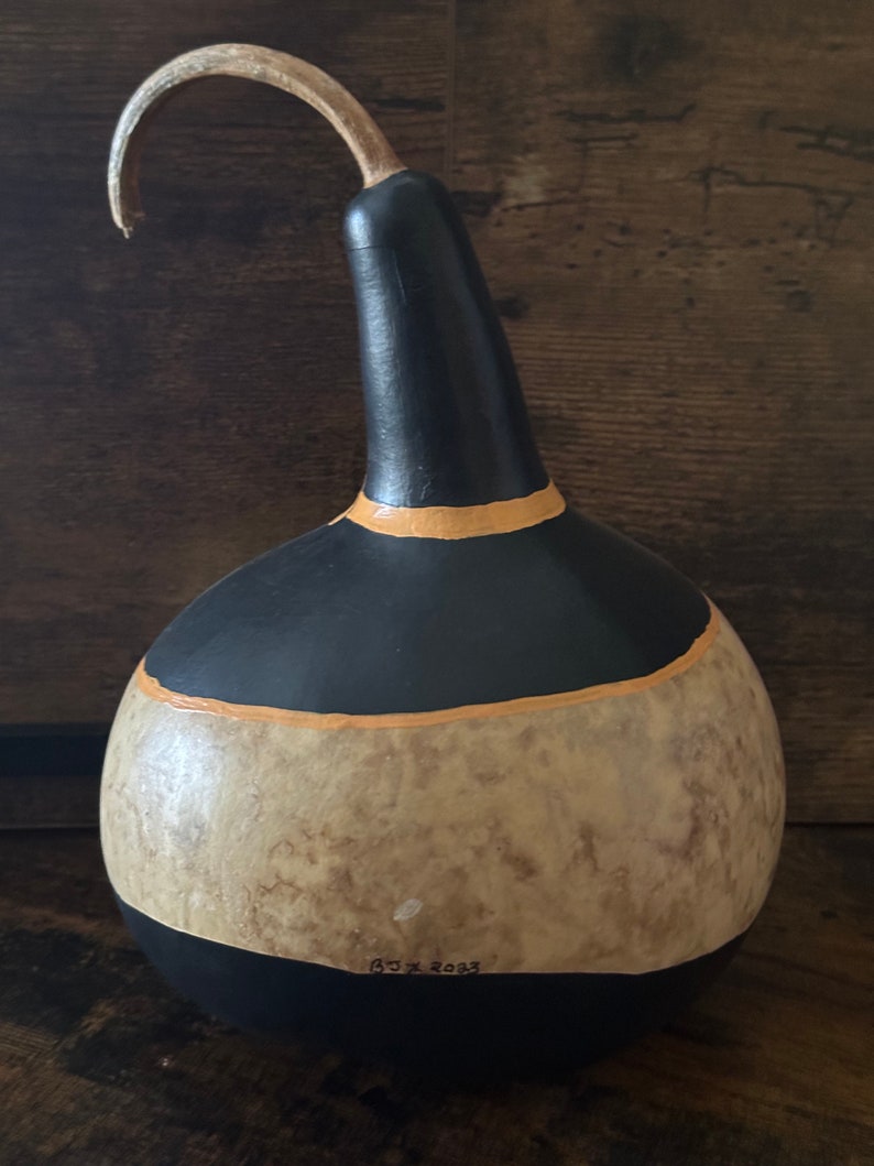 Halloween Gourd Ghost Decor Fall Decorations Upcycled One of a Kind ...