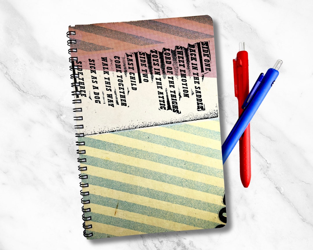 Aerosmith 70's 80's Steven Tyler Rock Vinyl Record Sleeve Notebook ...