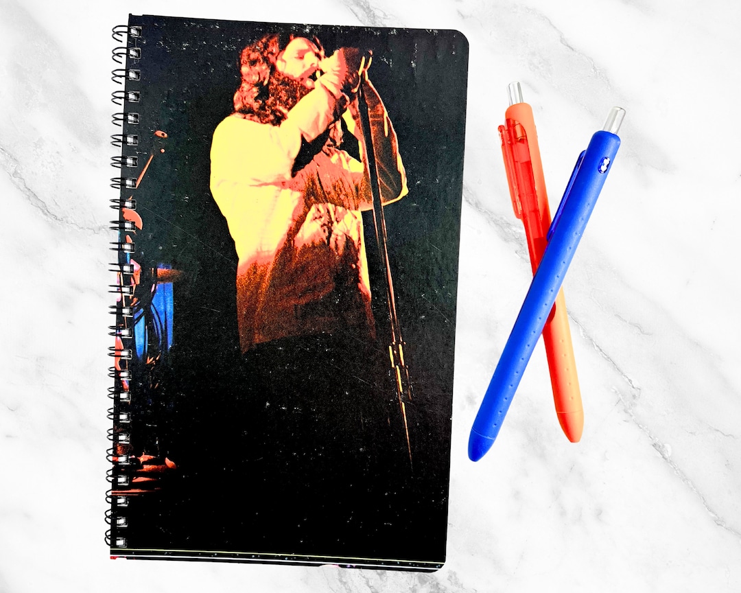 The Doors 70s Rock Jim Morrison Vinyl Record Sleeve Notebook, Gift for ...