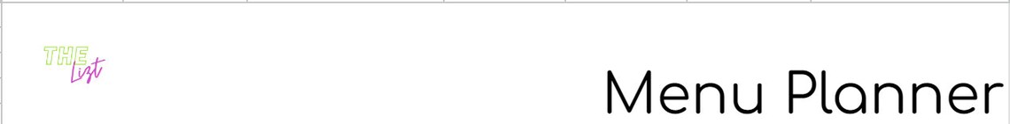 Dinner Party Menu Planner Template - Etsy