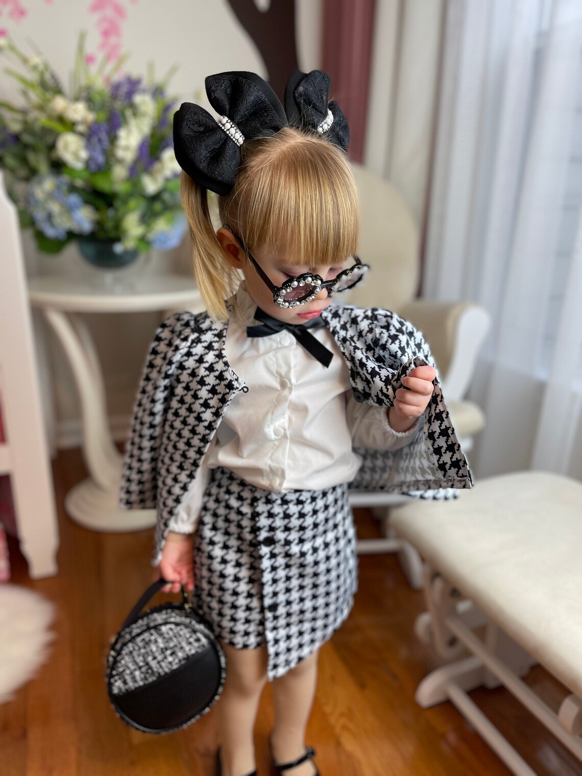 DOUBLE PUFF BOW Stand up Double Stacked Puff Hair Bows - Etsy