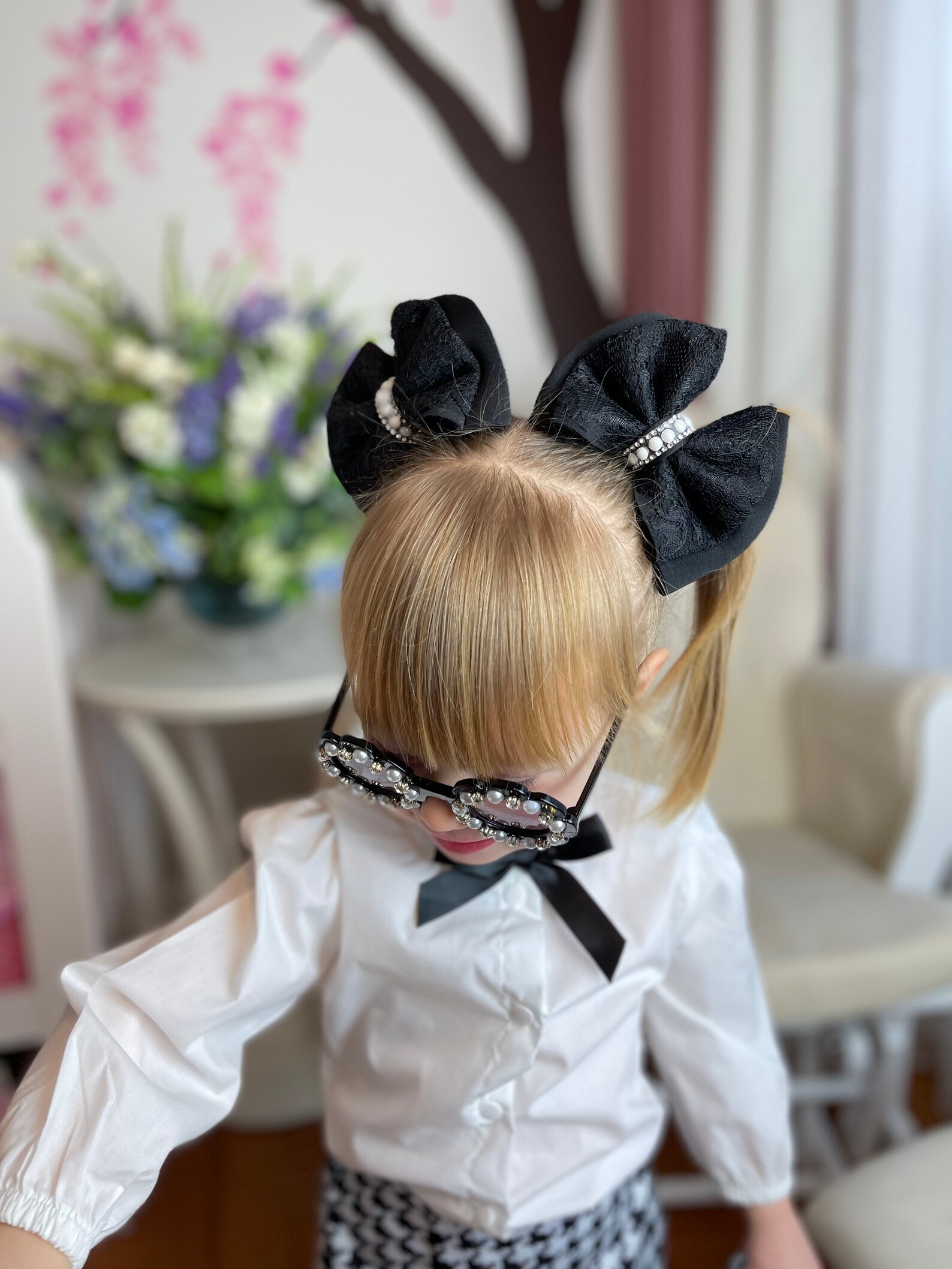 DOUBLE PUFF BOW Stand up Double Stacked Puff Hair Bows - Etsy