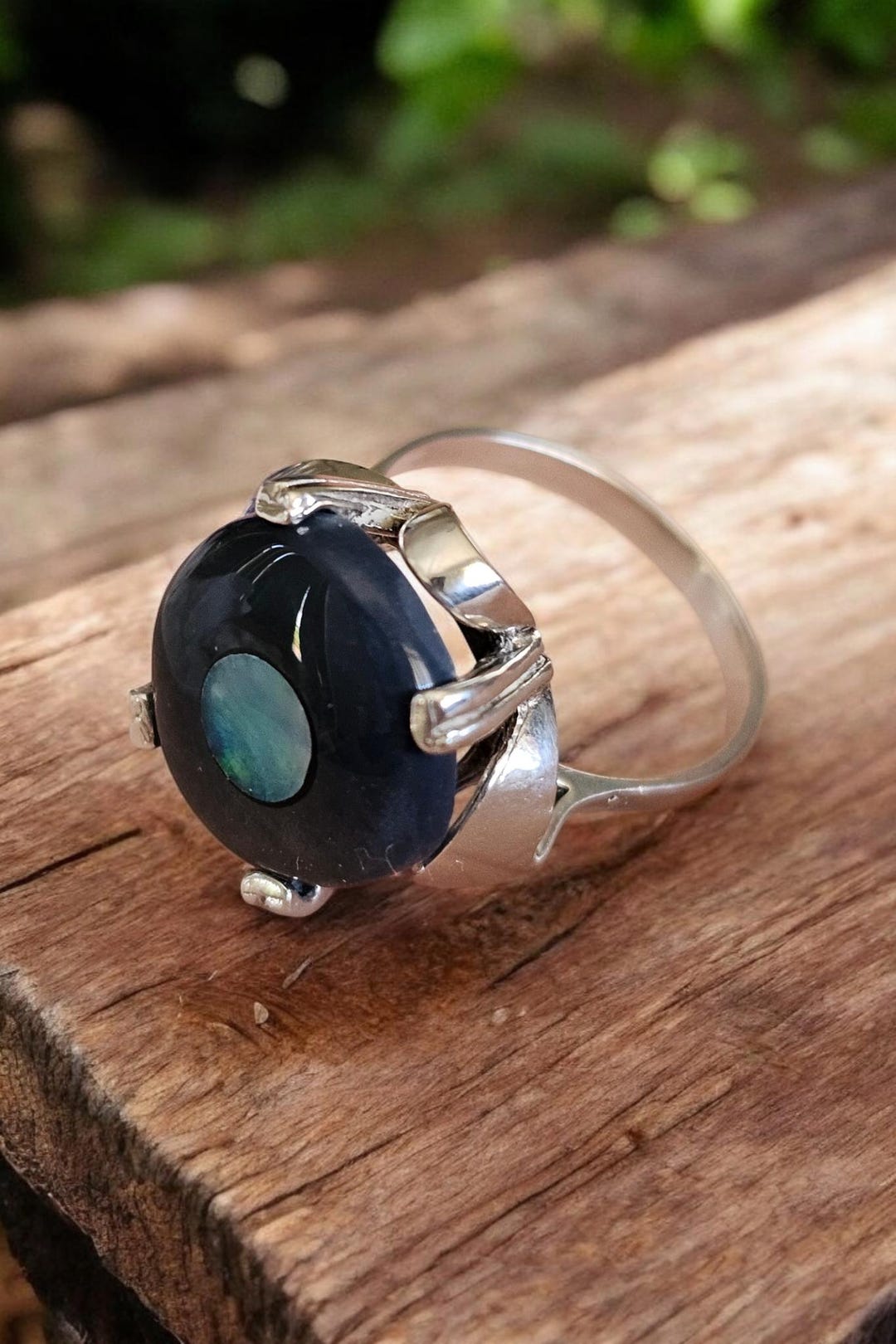 Australian Red Opal Mens Ring - Etsy