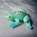 Australian Black Opal Resin Frog - Etsy