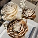 Wood Roses / Wooden Roses / Ecofriendly Flowers / 5th Anniversary Gift ...