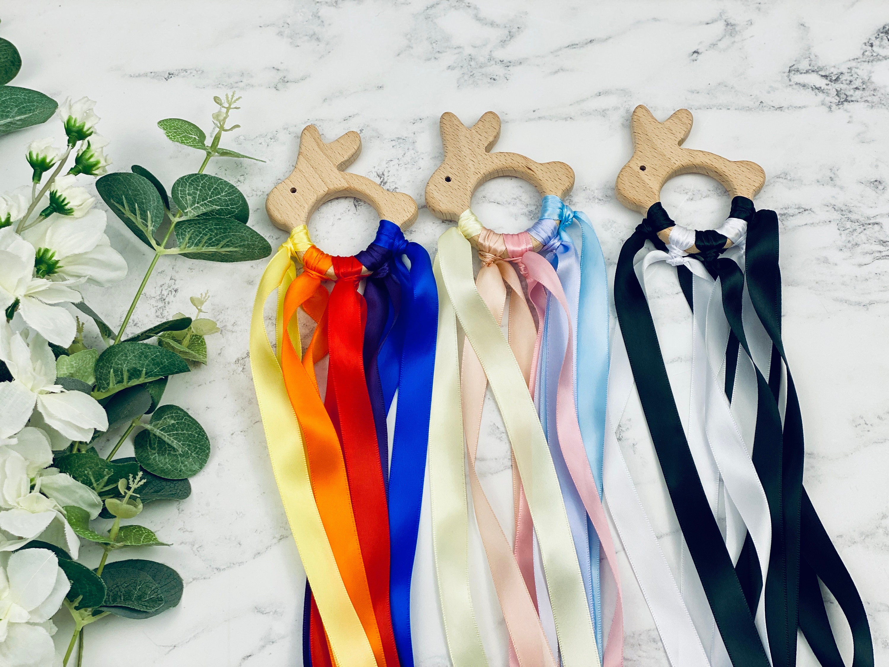 Easter Sensory Ribbon Baby First Easter Easter Sensory Toy Montessori ...