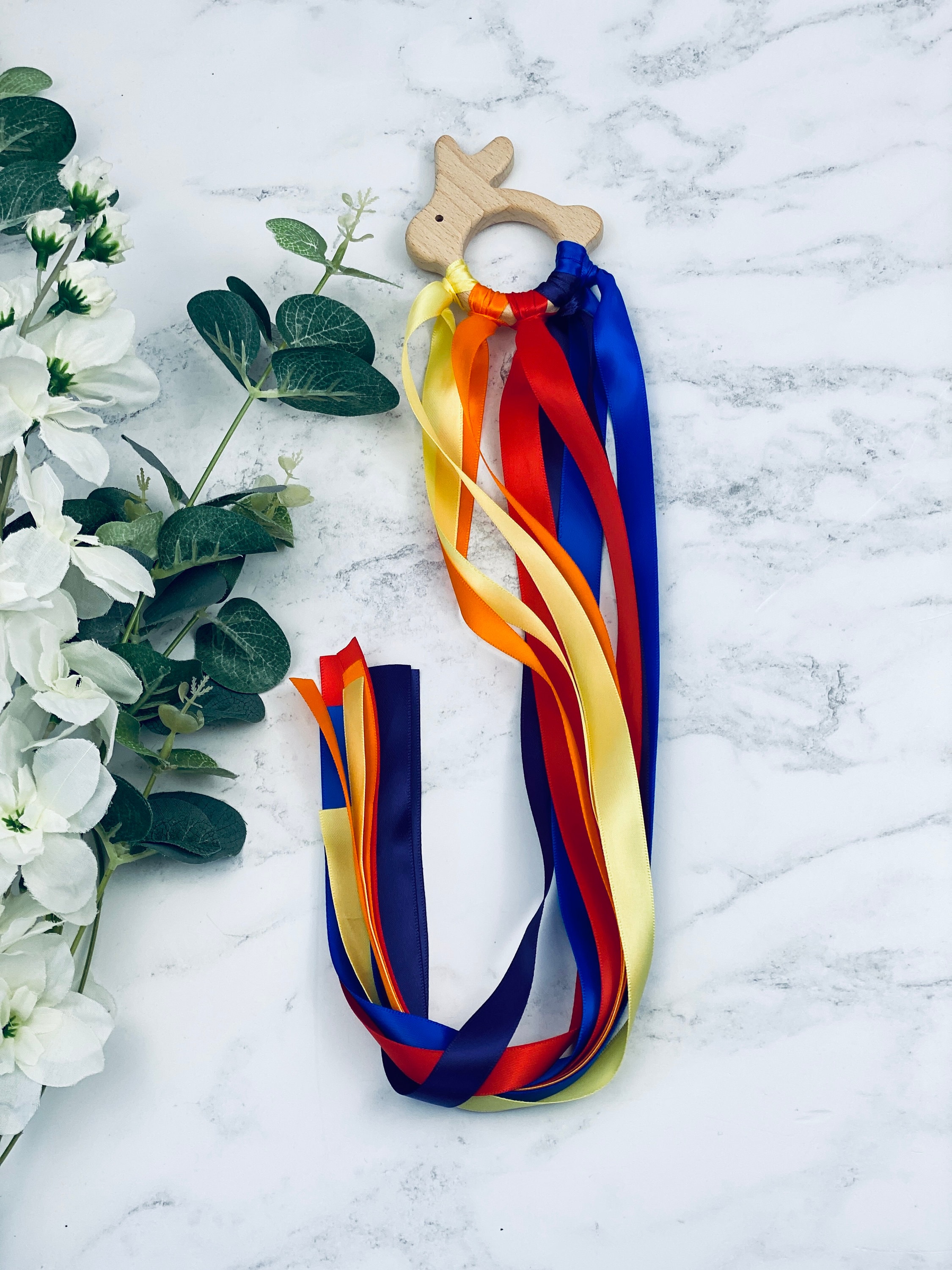 Sensory Ribbon Baby Sensory Toys Montessori Hand Kite - Etsy