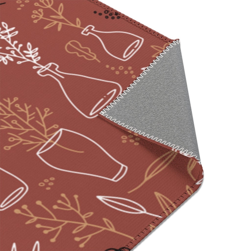 Terracotta Area Rug Rustic Orange Rug Fall Boho - Etsy