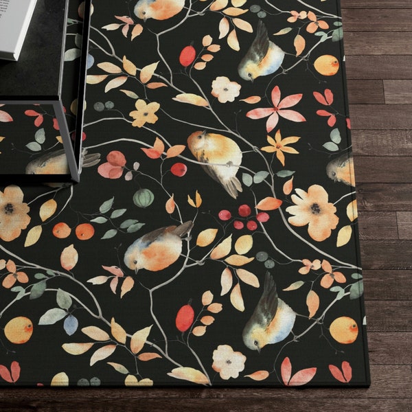 Bird Rug - Etsy