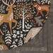 Round Forest Animal Rug Rustic Woodland Tree Rug Round, Scandinavian ...