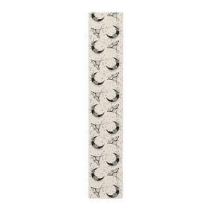 Luna Moth Celestial Table Runner - Witchy Moon Moth Constellations Moon ...