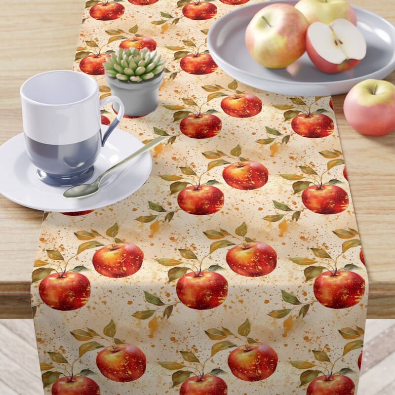 Apple Table Runner Patterns - Etsy