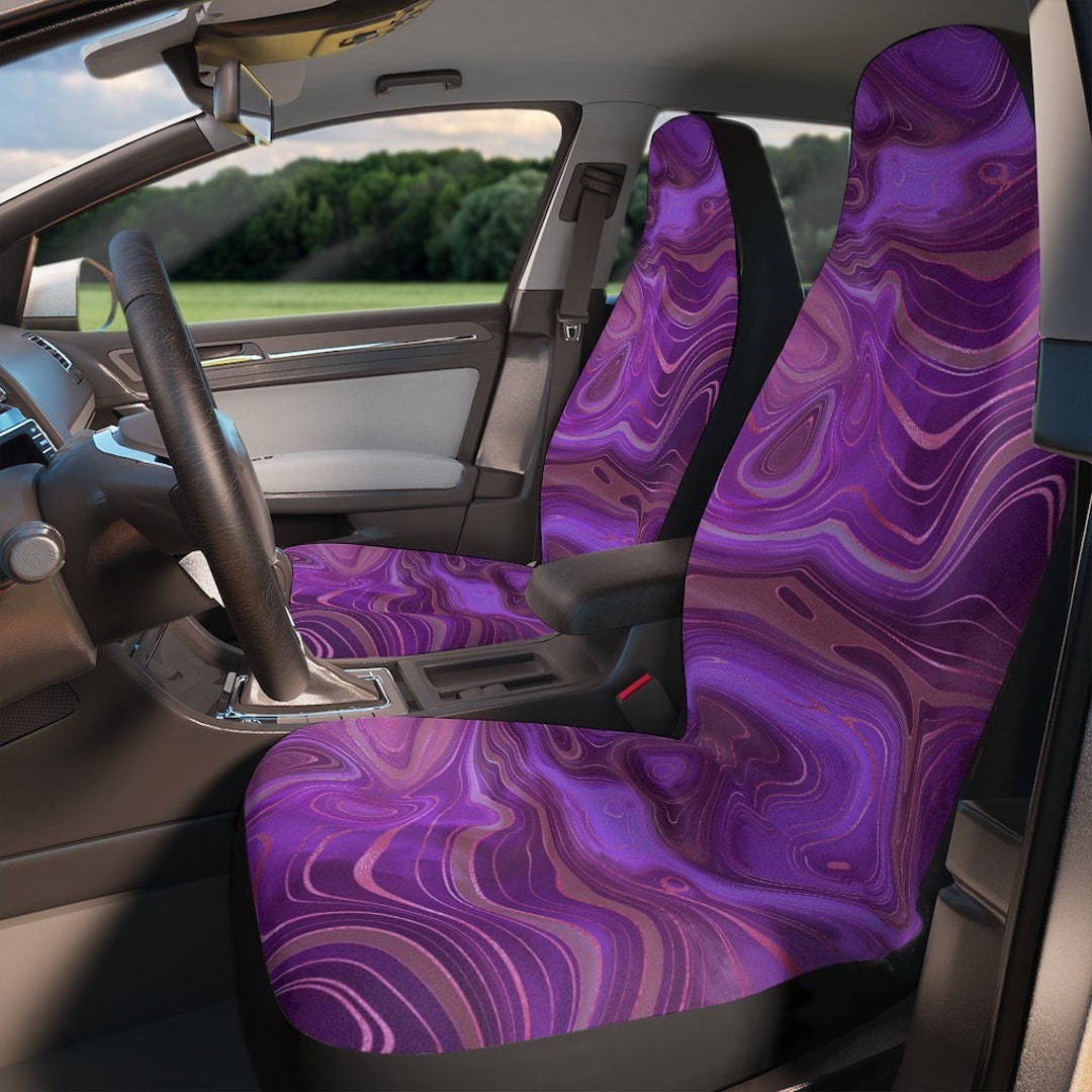 Purple car mats and seat covers store