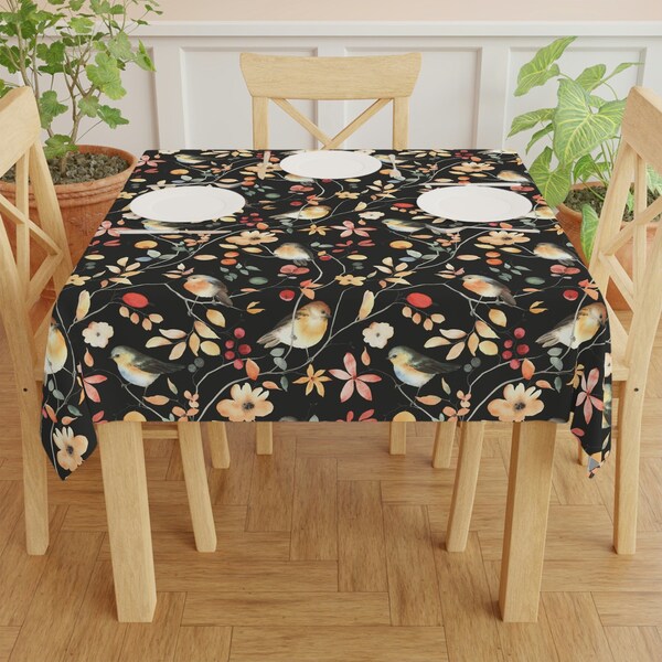 Bird Tablecloth - Etsy