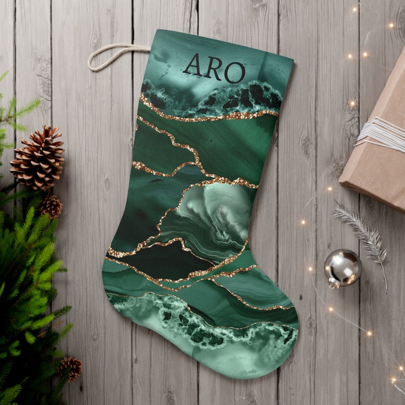 Green Stocking - Etsy