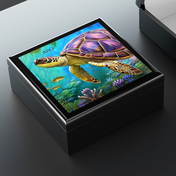 Turtle Jewelry Box - Etsy