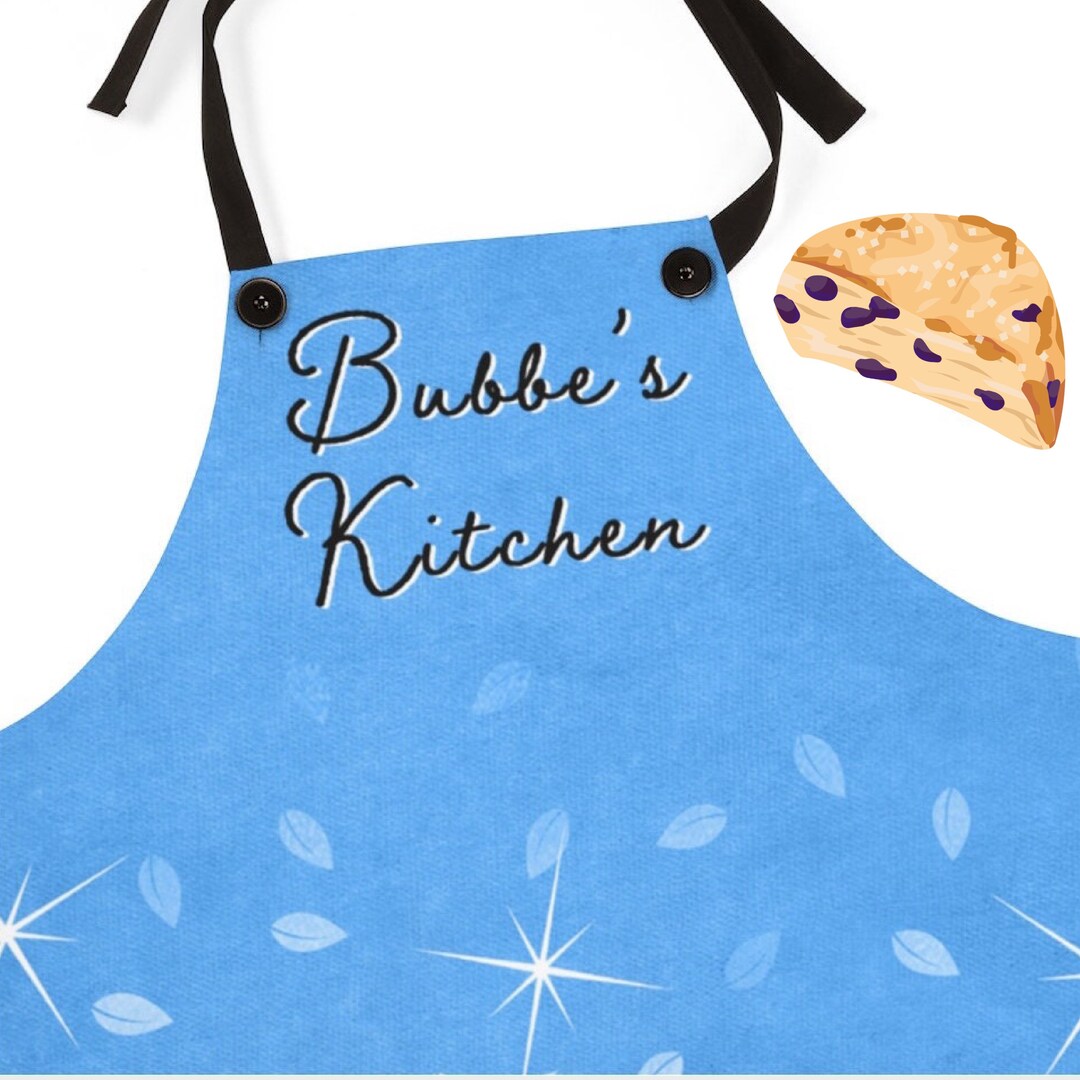 Bubbe Gift Apron - Bubbies Kitchen Jewish Apron Grandma Gift Yiddish - Etsy