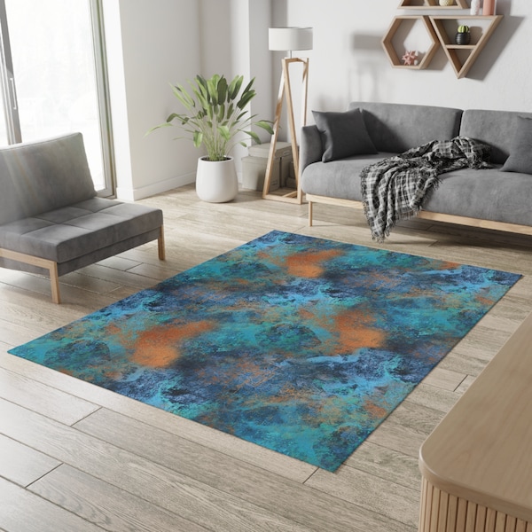 Abstract Rug - Etsy