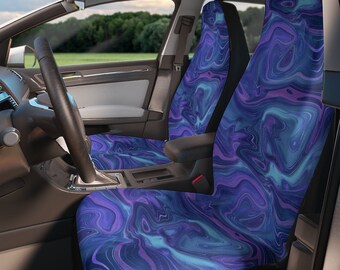 Marble Seat Cover Set Car - Etsy