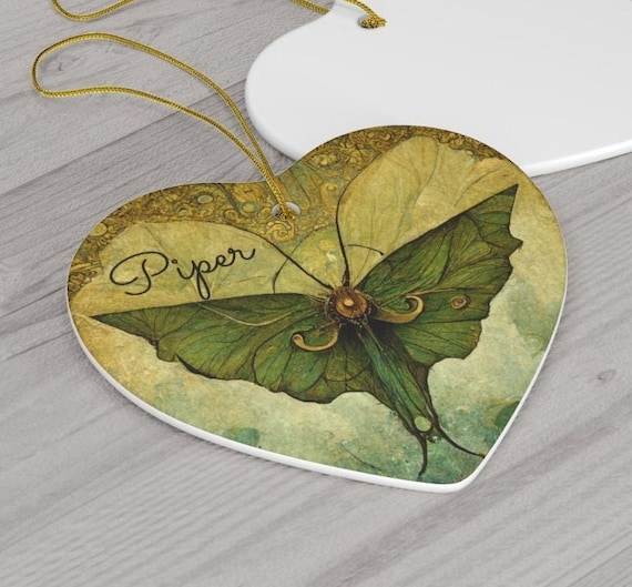 Luna Moth Ornament Custom Celestial Moon Moth Christmas - Etsy