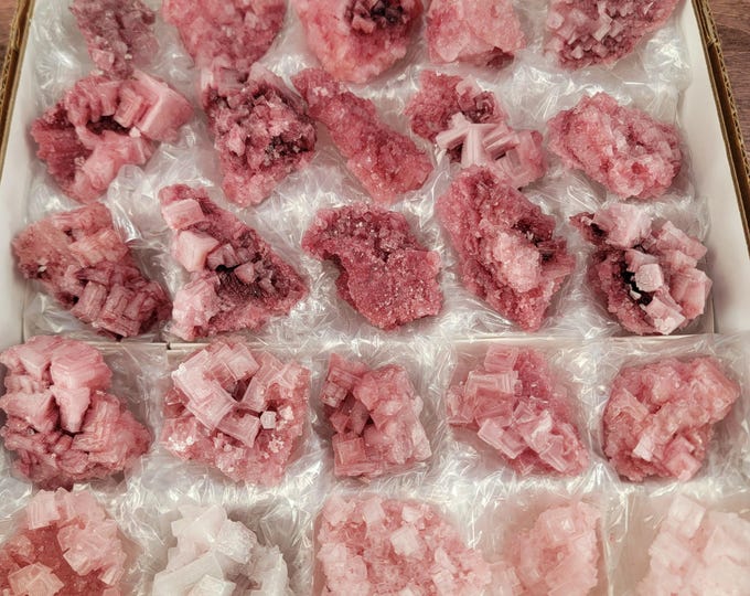 Self Collected Pink Halite From Searles Lake, Trona, California, Cubic ...