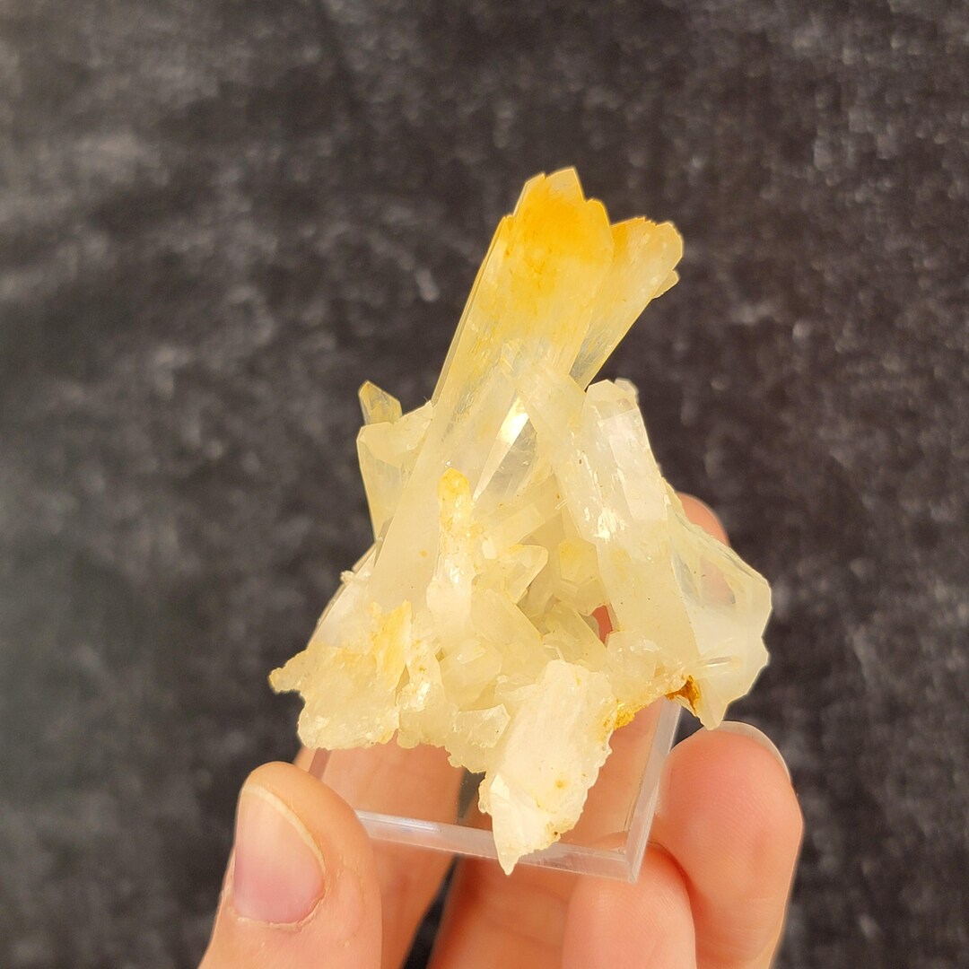 Halloysite Included Quartz Cluster - Columbia Corona Mango Quartz ...