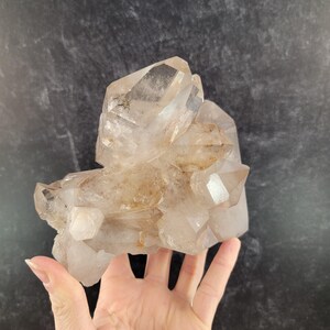 Included Smoky Quartz Cluster From Brazil, Self Standing Large Quartz ...