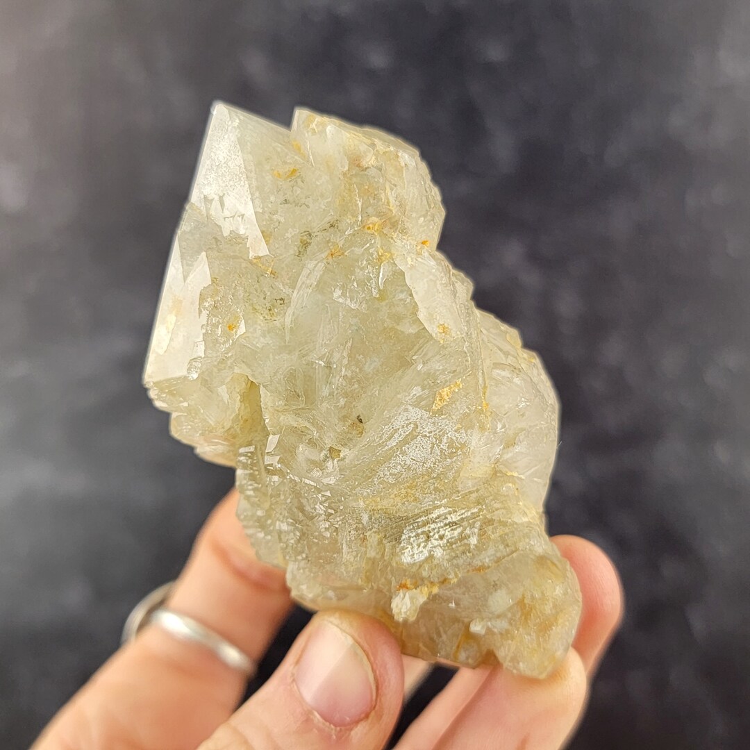 Double Terminated Elestial Quartz Cluster From Dalnegorsk, Russia, DT ...