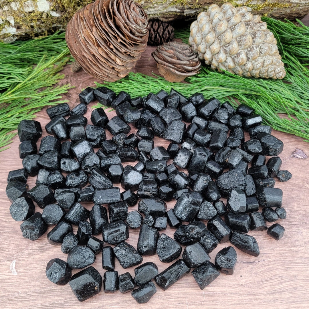 Black Tourmaline From Tibet, Tibetan Tourmaline Crystals, Terminated ...