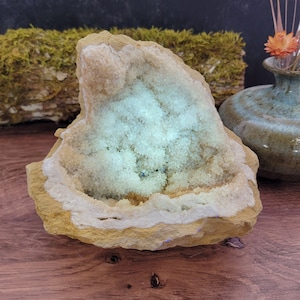 UV Reactive Calcite Geode From Muldraugh Hill, Kentucky, Large ...