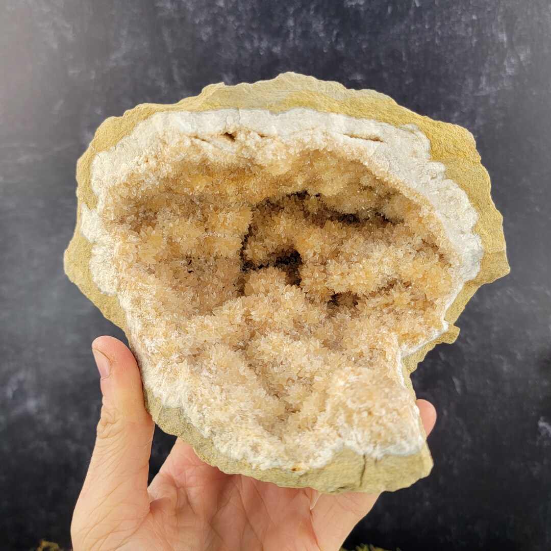 UV Reactive Calcite Geode From Muldraugh Hill, Kentucky, Large ...