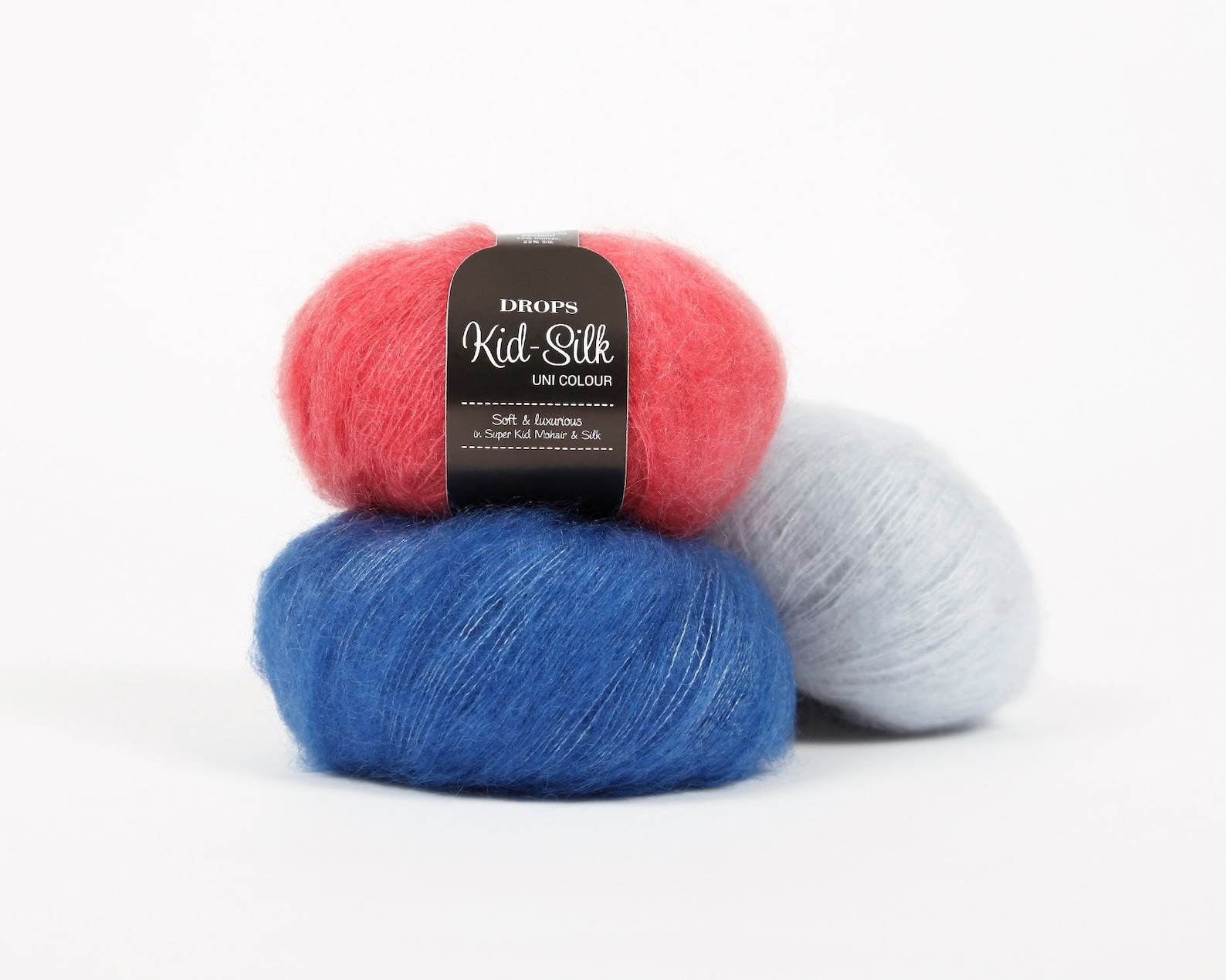 DROPS KID SILK Mohair Silk Yarn Mohair Yarn Kid Mohair - Etsy