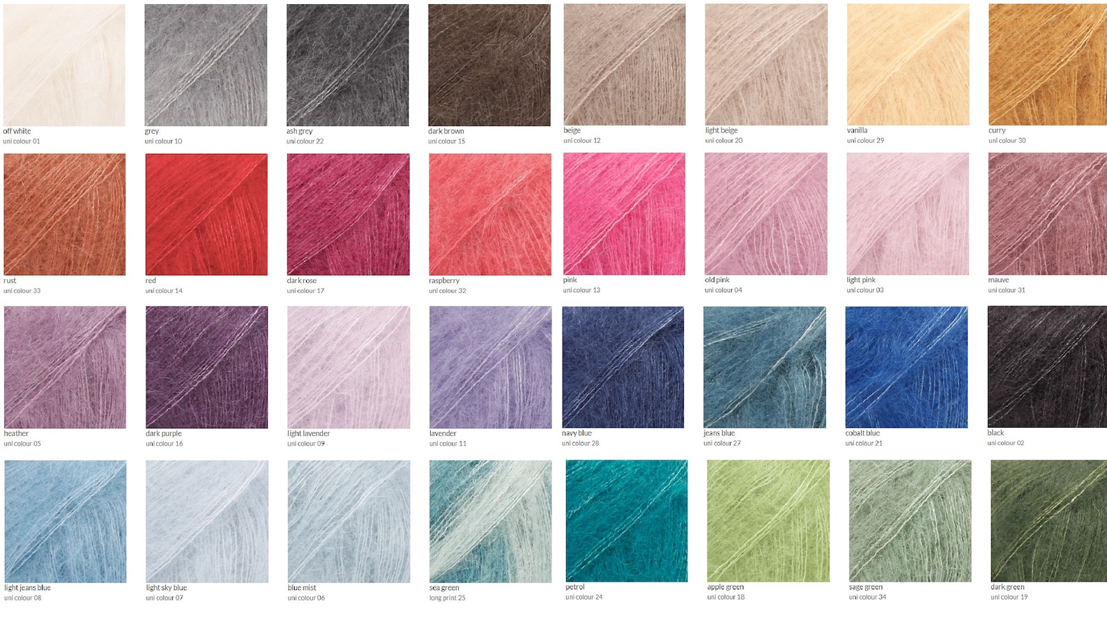 DROPS KID SILK Mohair Silk Yarn Mohair Yarn Kid Mohair - Etsy