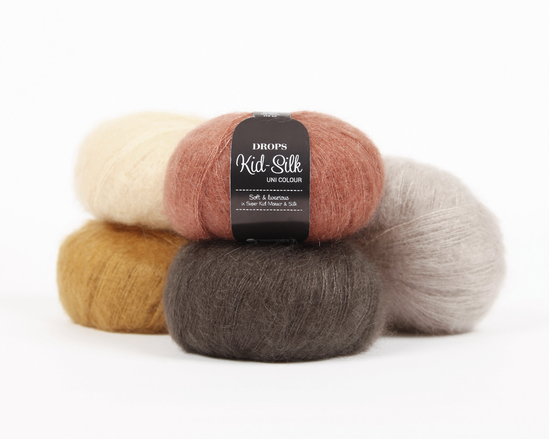 DROPS KID SILK Mohair Silk Yarn Mohair Yarn Kid Mohair - Etsy